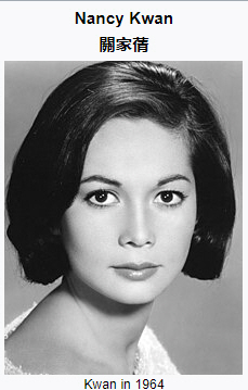 In those days we all had a crush on Nancy Kwan – Malcolm's Round Table